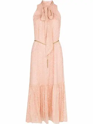 Zimmermann Sleeveless Tie Neck Dress - Neutrals