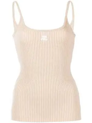 Courreges Patched Camis Tanks For Women
