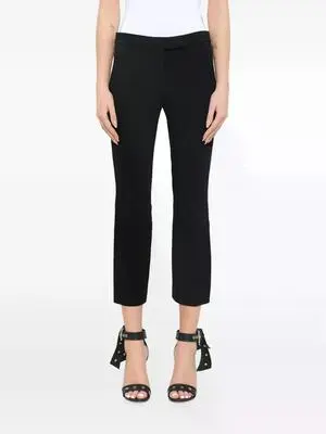 Alexander McQueen Cropped Trousers - Black