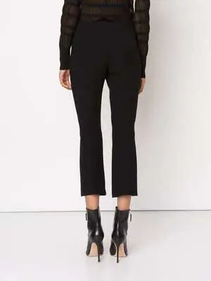 Alexander McQueen Cropped Trousers - Black