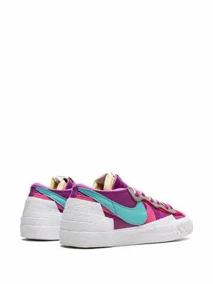 NIKE X SACAI X Kaws Blazer Low Dusk Sneakers