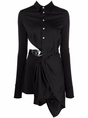 Asymmetric Shirt Dresses