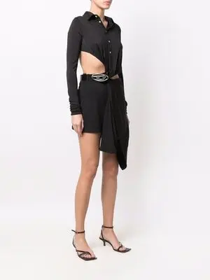 DIESEL® Asymmetric Shirt Dress