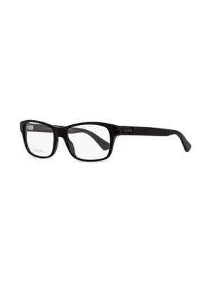 Gucci Rectangle Frame Glasses - Black