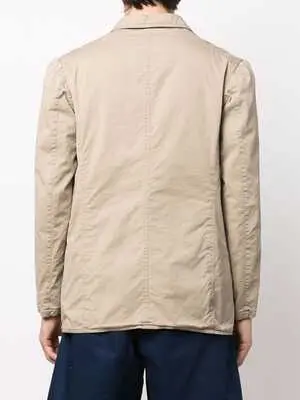 MAISON MARGIELA Notched-lapels Single-breasted Blazer - Neutrals