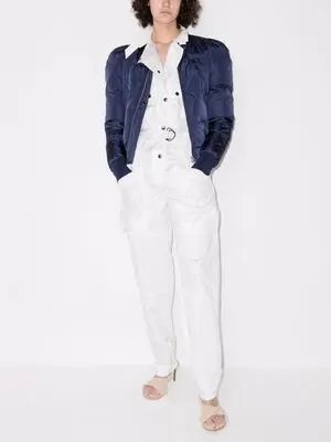 Isabel Marant Étoile Asymmetric Cotton Boilersuit