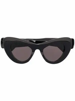 Balenciaga Mega Cat-eye Sunglasses - Black