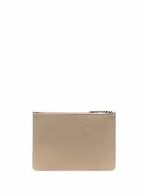 MAISON MARGIELA Four-stitch Clutch - Neutrals