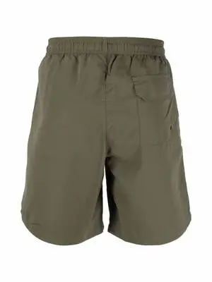 Heron Preston Drawstring-waist Logo-patch Shorts