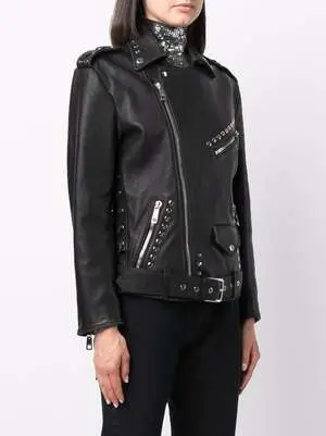 Dolce & Gabbana Studded Biker Jacket