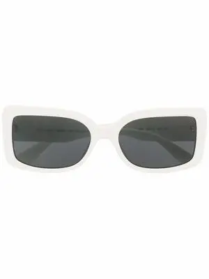 Michael Kors Rectangle-frame Sunglasses - White