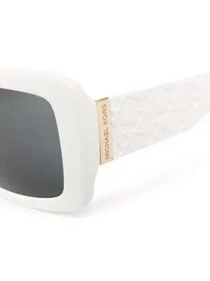 Michael Kors Rectangle-frame Sunglasses