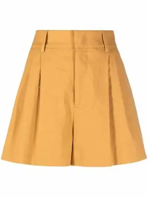 Red Valentino Pleated Shorts For Women