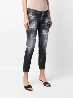 Dsquared2 Jennifer Cropped Jeans