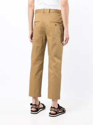 MARANT Tailored Cropped Trousers - Brown
