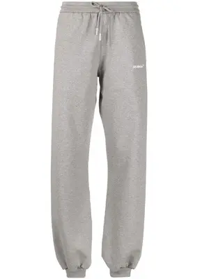 Off-White Logo-print Track Pants - Grey