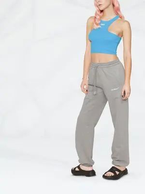 Off-White Logo-print Track Pants - Grey