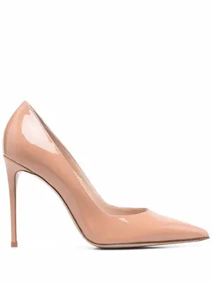 LE SILLA Eva Patent Leather Pumps - Neutrals