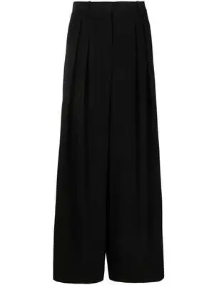 Balmain High-waisted Palazzo Trousers