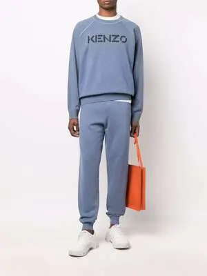 Kenzo Logo Print Track Pants