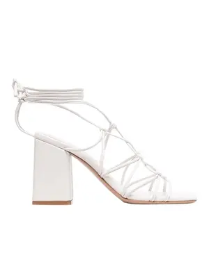 GIANVITO ROSSI Minas 100mm Block Heel Sandals