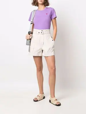 Play Comme Des Garcon Cotton T-shirt - Purple