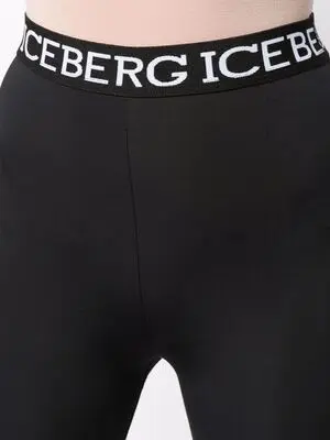 Iceberg Logo-waist Leggings
