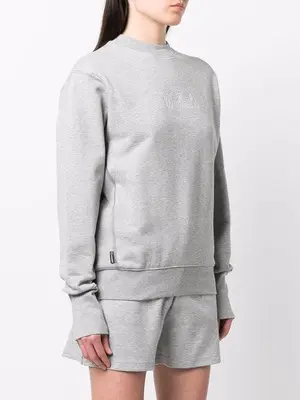 Woolrich Logo-embroidered Organic Cotton Sweatshirt