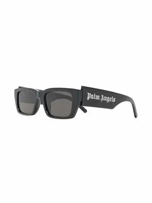 Palm Angels Rectangle-frame Sunglasses - Black