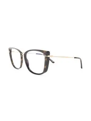 TOM FORD Tortoiseshell Cat-eye Glasses