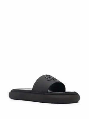Moncler Logo-embossed Slide Sandals