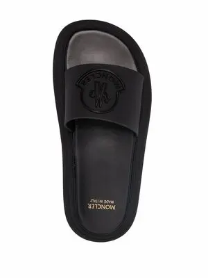 Moncler Logo-embossed Slide Sandals