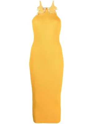 SELF-PORTRAIT Bodycon Midi Dress