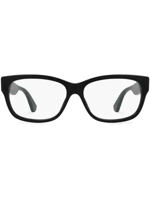 Gucci Rectangular Eyeglasses - Black