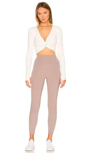 LE ORE Rimini Twist Top In Grey
