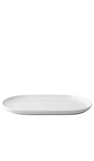 PUBLIC GOODS Oval Ceramic Platter In White - N,a