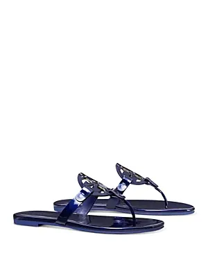 Tory Burch Miller Thong Sandal Navy Sea