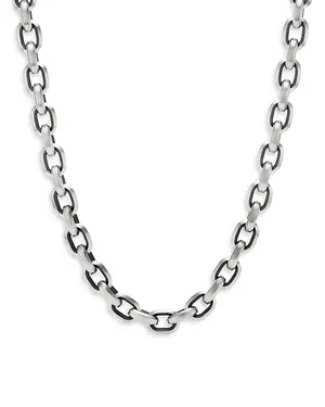 David Yurman Sterling Chain Link Necklace - Silver