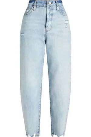 Women's Light Wash Boyfriend Jeans