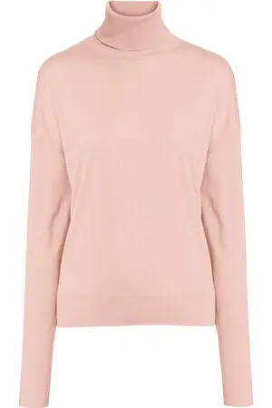 Proenza Schouler Silkblend Turtleneck Sweater - Blush