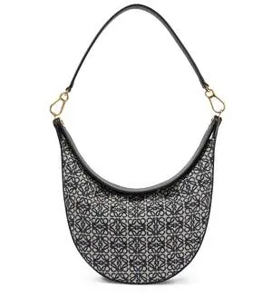 Loewe Luna Anagram Shoulder Bag Beige