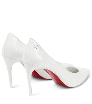 CHRISTIAN LOUBOUTIN Sporty Kate 85 Patent Leather Pumps