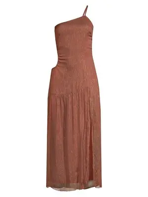 HANSEN & GRETEL Women's Artillo Dress - Cocoa - Size Small - Cocoa  - Cocoa