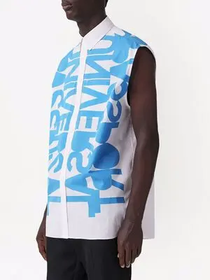 Burberry Universal Passport Sleeveless Shirt
