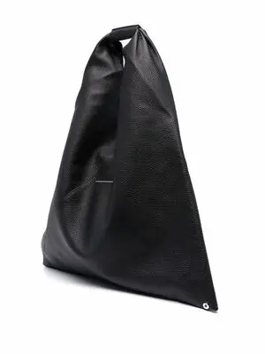 MAISON MARGIELA Japanese Leather Tote Bag - Black