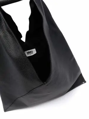 MAISON MARGIELA Japanese Leather Tote Bag - Black