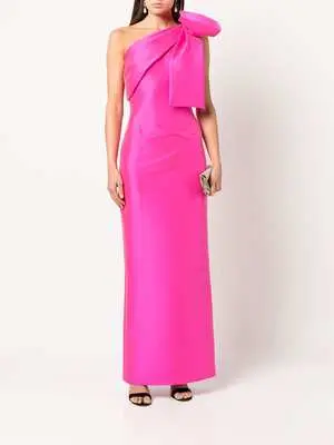 Sachin & Babi Bonnie One-shoulder Gown - Pink
