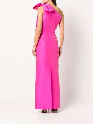 Sachin & Babi Bonnie One-shoulder Gown - Pink