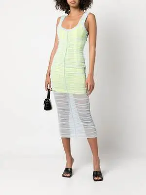 Alexander Wang Double Layer Ruched Dress
