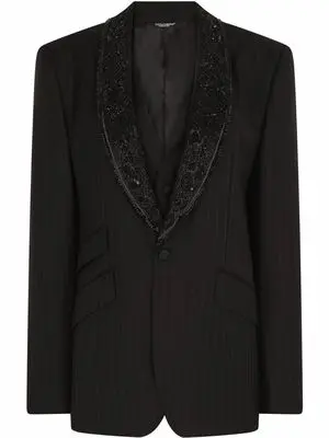 Dolce & Gabbana Pinstriped Blazer